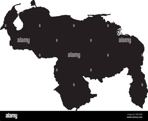 Vector Del Mapa De Venezuela Mapa De Venezuela Ilustr