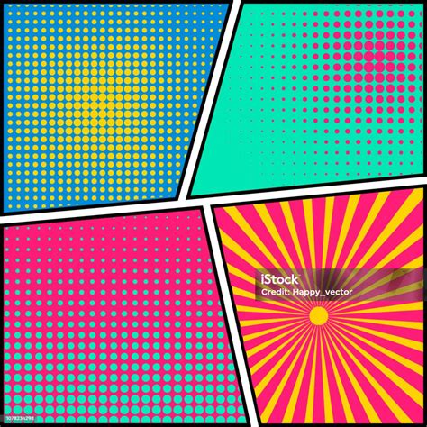 Vetores De Conceito Abstracto Criativo Vector Quadrinhos Pop Art Estilo