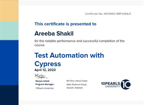 Areeba Shakil On Linkedin Automation Cypress Testingtools