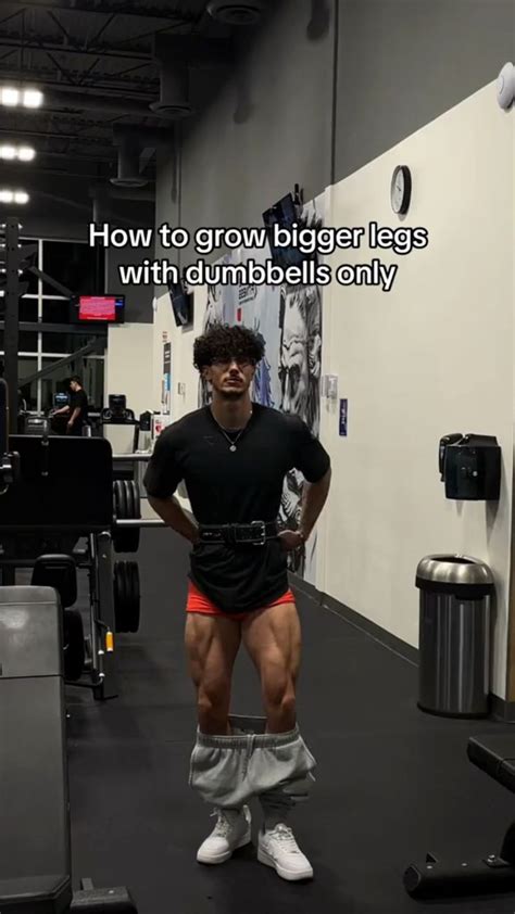 Exercises To Grow Legs Dumbbells Only🏋️‍♂️💪 Bigger Legs Workout