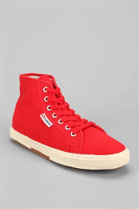 Urban Outfitters Superga Cotu Hightop Sneaker In Red For Men Lyst