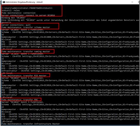 Migration Domain Controller Zu Server Frankys Web