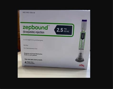 Dubai Delivery Zepbound 2 5 Mg 5 Mg 7 5 Mg 10 Mg 12 5 Mg Solution