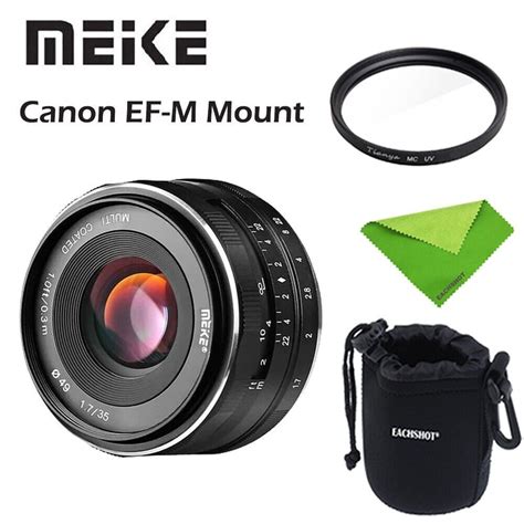 Объектив Meike Meike 35mm f1.7 EF-M - купить по выгодной цене в ...
