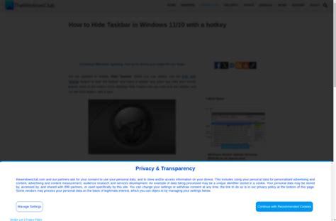 Taskbar Hide Free And Open Source Taskbar Hider Sugggest