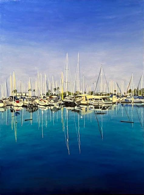 Blue On Blue By Bob Shepherd Dutch Art Gallery