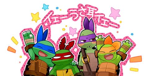 Tmnt 亀さんまとめ8 ぷなのイラスト Pixiv