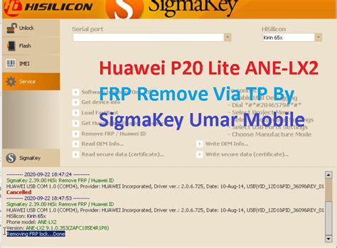 Huawei P Lite Ane Lx Frp Remove Via Tp By Sigmakey Gsm Forum