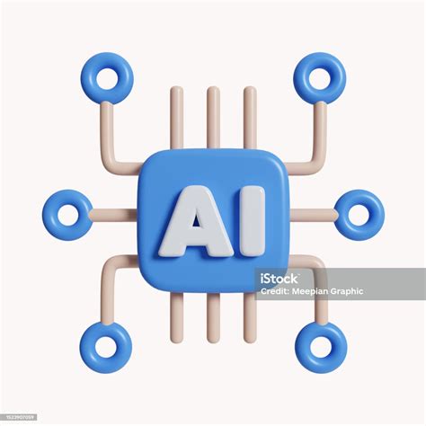 3d 회로 기판 기술 프로세서 Cpu 개념입니다 마더보드 디지털 칩 아이콘은 흰색 배경에 분리되어 있습니다 3d 렌더링 그림입니다 클리핑 패스 인공지능에 대한 스톡 사진 및