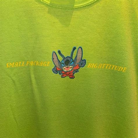 Y2k Disney Lilo And Stitch “ Small Package Big Atti Gem