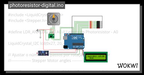 Photoresistor O Copy Wokwi Esp32 Stm32 Arduino Simulator