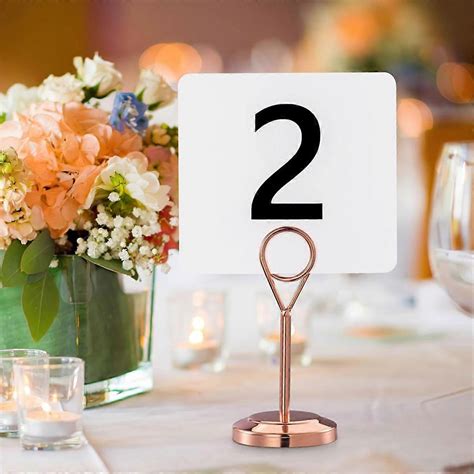 50pcs Table Numbers 1 50 3 7x4 Inch Table Numbers Double Sided Table