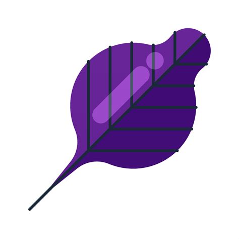 Flat Colorful Leaf Shape Design Asset Element 45998762 Vector Art At Vecteezy