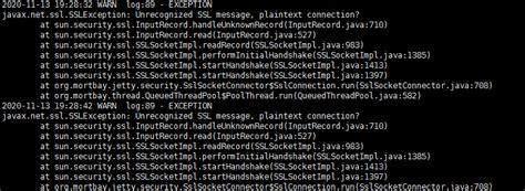Azkaban 报错：sslsslexception Unrecognized Ssl Message