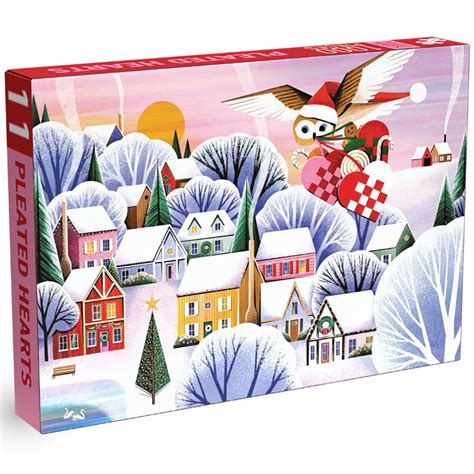 Penny Puzzle Pleated Hearts Puzzle 1000pcs Puzzles Canada