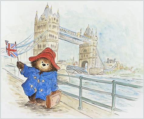 Paddington Bear Bear Illustration Paddington Bear Paddington Bear Party