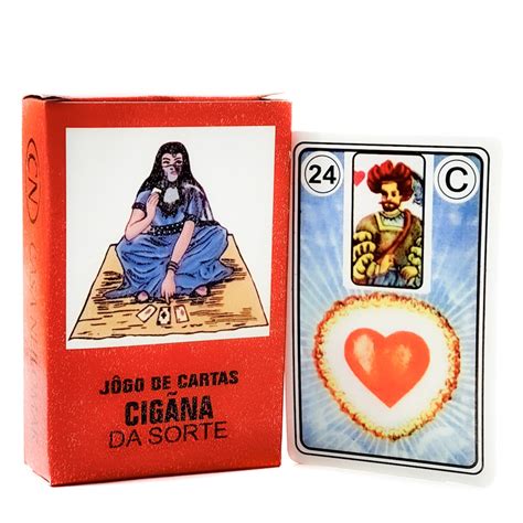 Baralho Cigano Jogo De Cartas Cigana Da Sorte Submarino