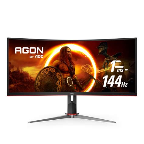 Buy AOC CU34G2X 34 Curved Frameless Immersive Gaming Monitor