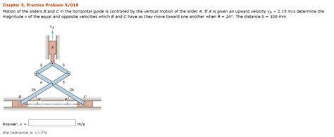 Solved Chapter 5 Practice Problem 5 016 Motion Of The