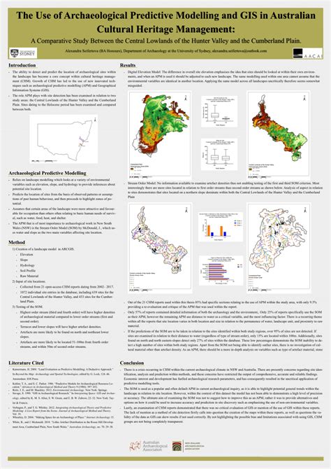 Pdf The Use Of Archaeological Predictive Modelling And Gis In