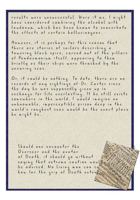 The Thirteenth Overseer Journal Entries Unofficial Scp Foundation