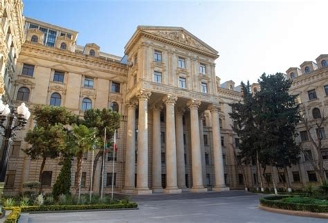 Ministerio De Asuntos Exteriores De Azerbaiyán Las Acusaciones De