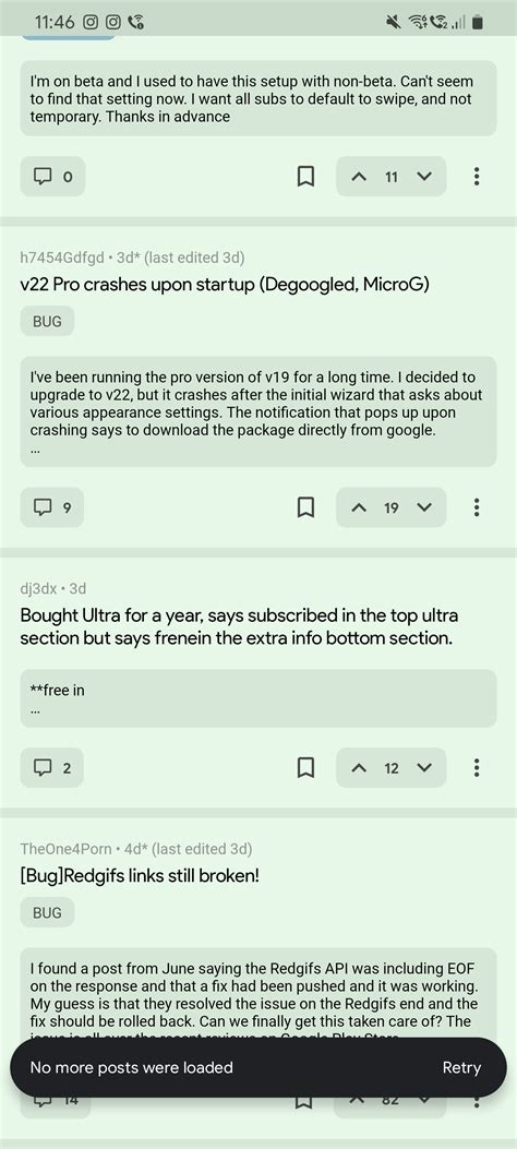 weird display issue with reds r redditsync