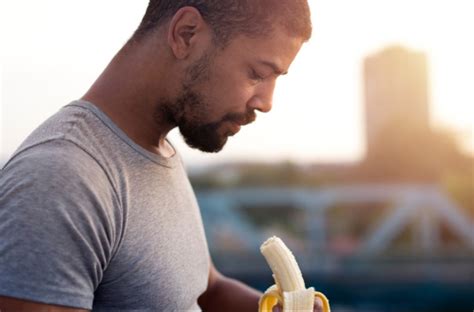 Man Eating Banana