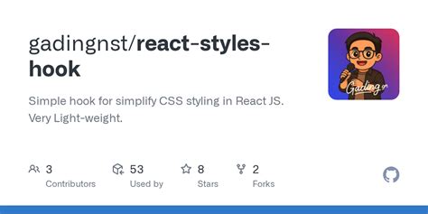 Github Gadingnstreact Styles Hook Simple Hook For Simplify Css