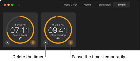 Set Timers In Clock On Mac Apple Support