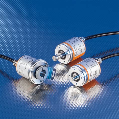 Multi Turn Rotary Encoder Absolute Magnetic Hollow Shaft Ritm Industry