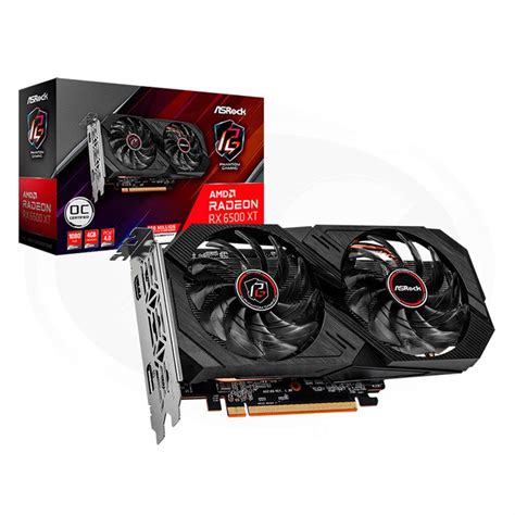 Placa De Video RX 6500 XT Asrock Phantom Gaming OC OUTLET