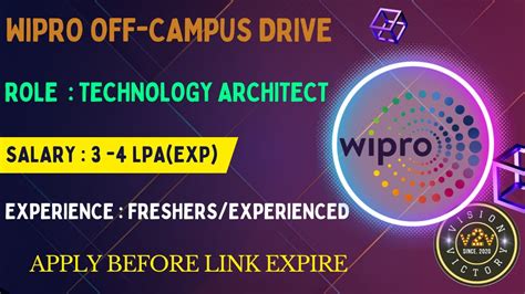 Wipro Off Campus Drive Latest Notification 2023 Don T Miss YouTube