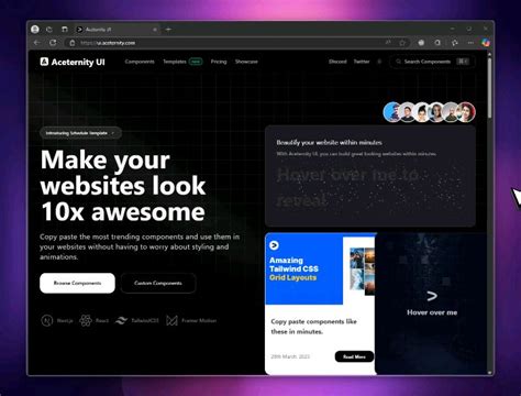 This Is A Mind Blowing Component Library For Your Frontend Projects 🤯