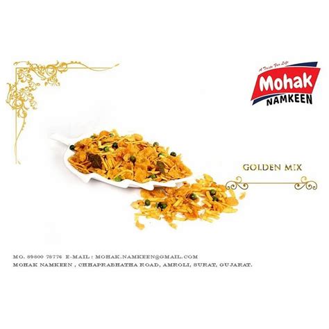 Mohak Golden Mixture Namkeen At ₹ 140 Pack Hot N Spicy Namkeen In