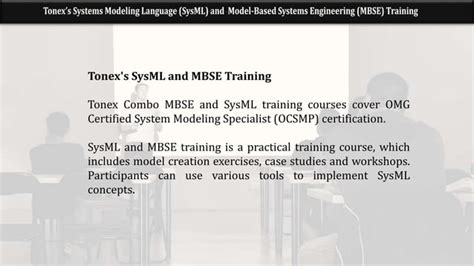 Systems Modeling Language Sysml And Model Based Systems Engineering Mbse Training Ppt