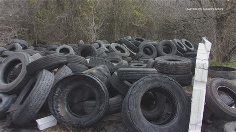 Two Men Charged After Allegedly Dumping Nearly A Ton Of Tires In Bastrop County