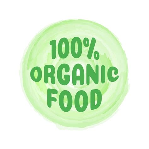 Premium Vector Organic Food Product Icon Design Symbol Stamp With