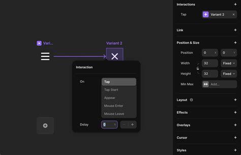 Icon Animation Menu And Overlay Master No Code Web Design With Framer Designcode