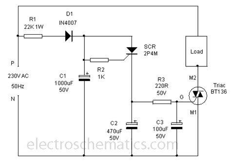 Time Delay Switch With Triac Under Repository Circuits 42839 Next Gr