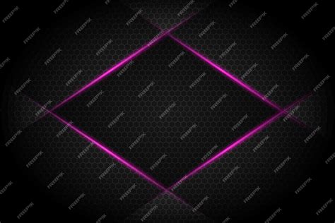 Premium Vector Abstract Violet Light Line Slash On Dark Grey Blank Space Design Modern