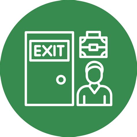 Exit Interview Vector Icon Design 16421938 Vector Art At Vecteezy