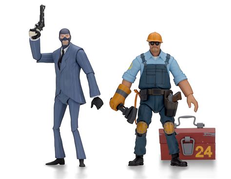 NECA Team Fortress 2 Series 3.5 BLU Figures