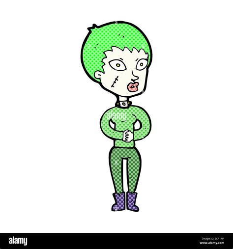 Zombie Comic Book Stock Vector Images Alamy