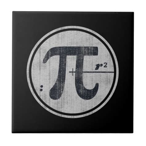 Pi R2 Small Square Tile Zazzle