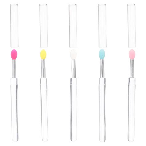 5pcs Multi Functional Silicone Makeup Brush Reusable Lip Mask Brush