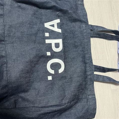 A P C Tote Bag Apc에코백 Apc 에코백 아페쎄에코백 아페쎄 On Bunjang Global Site