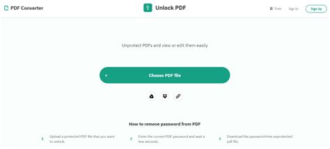 7 Best Pdf Password Remover Online To Unlock Encrypted Pdfs Fliphtml5