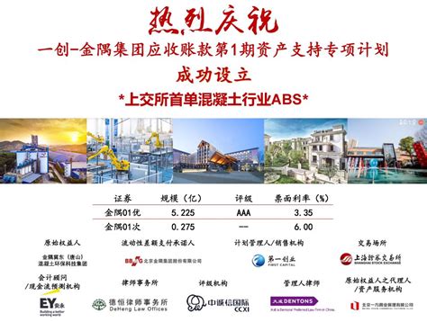 金隅混凝土集团首次应收账款abs发行获得圆满成功中国混凝土与水泥制品协会水泥制品外加剂预制构件管涵pccpuhpc预拌管桩