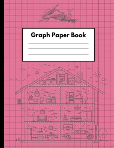 Graph Paper Book Quad Ruled 4x4 Grid Paper Notebook To Aid In Science